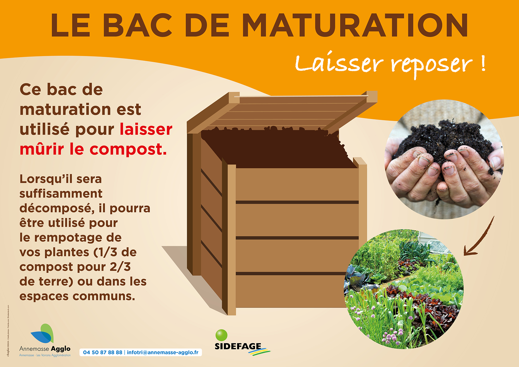 Panneaux Compostage collectif | Chapka design